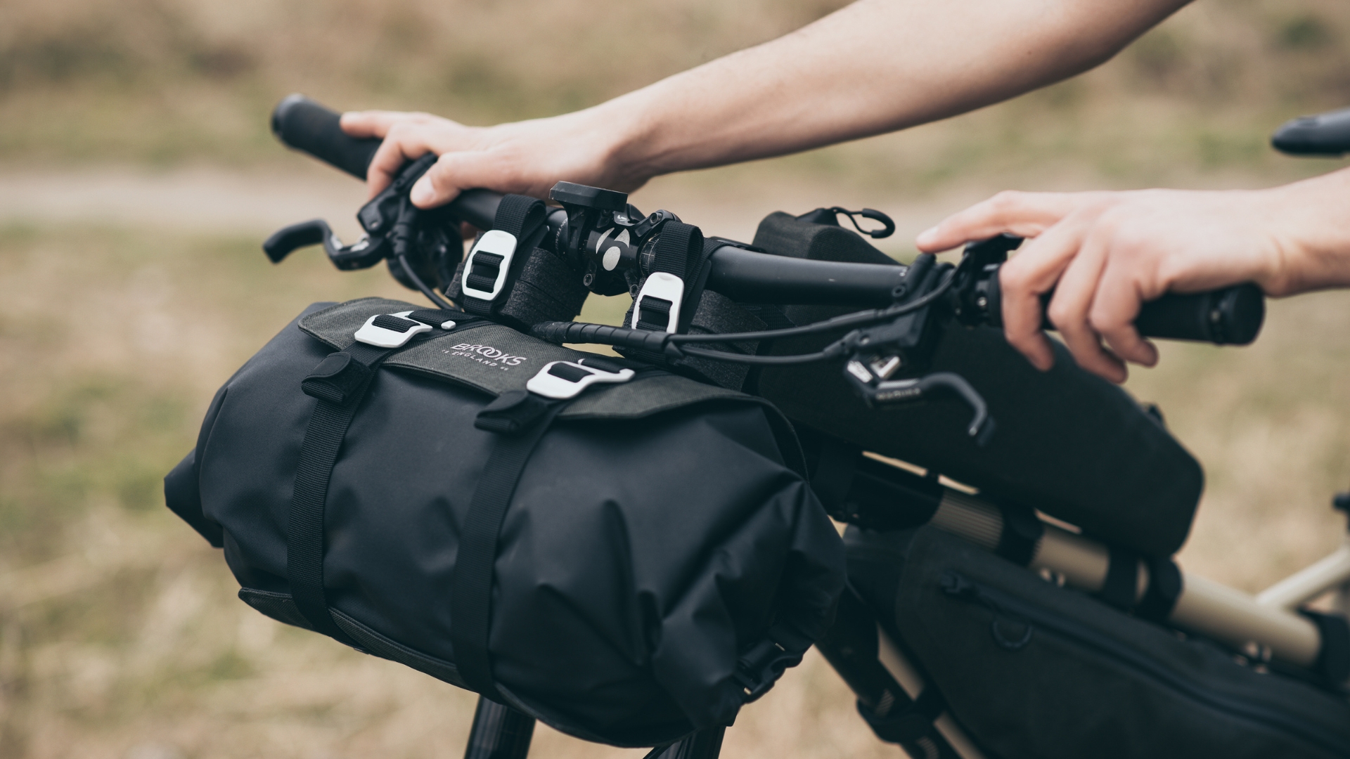 Waterproof handlebar roll bag - Brooks England - Bike Bags