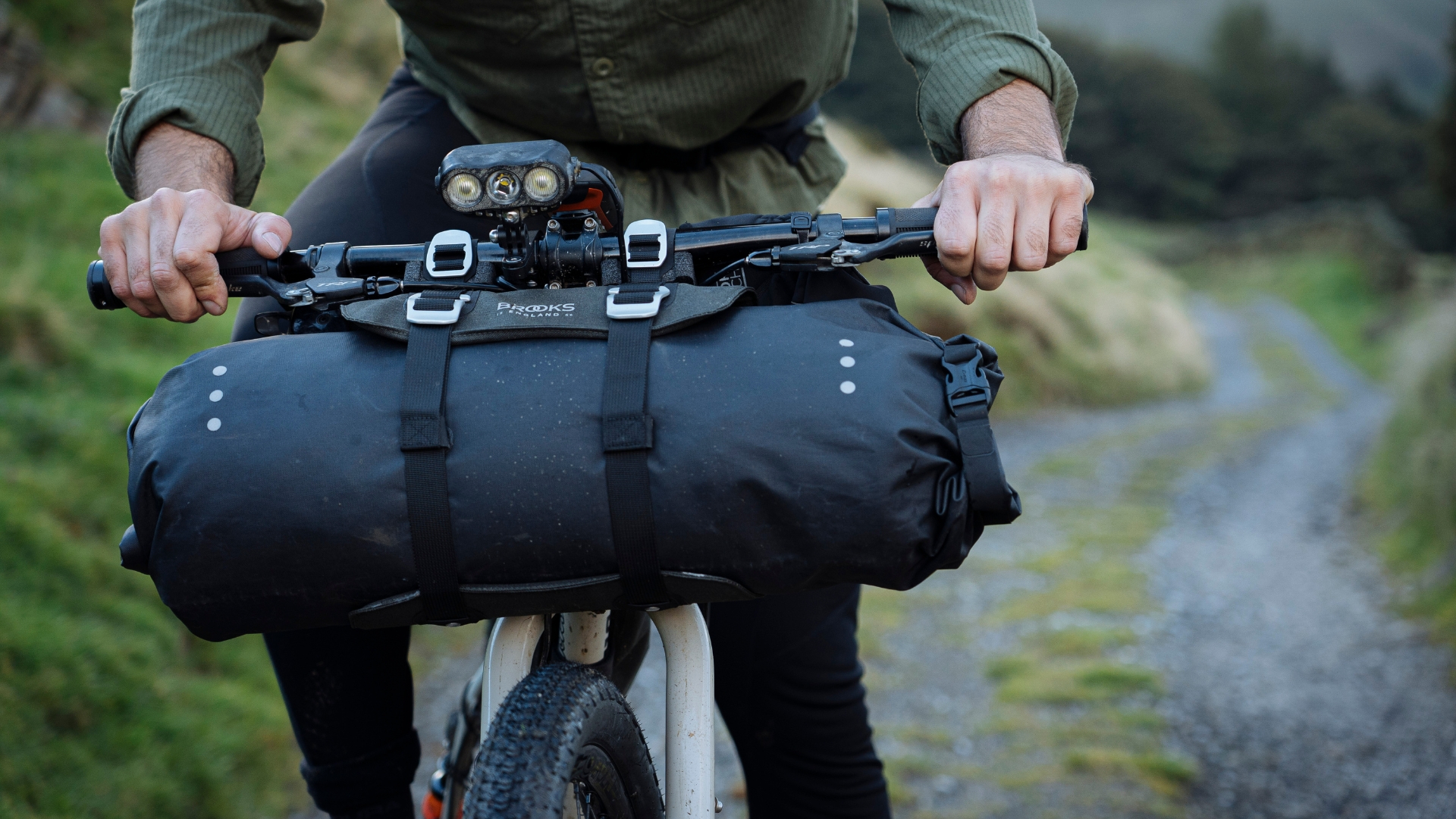 Waterproof handlebar roll bag - Brooks England - Bike Bags